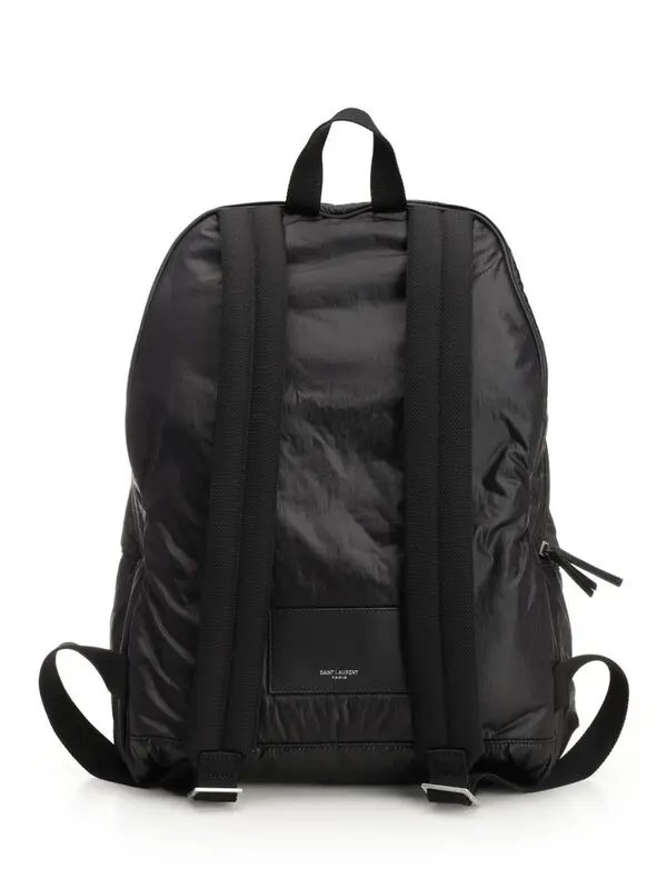 Saint Laurent City" Nylon Backpack
