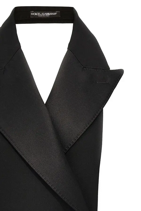 Dolce & Gabbana Double-breasted Bare Back Vest