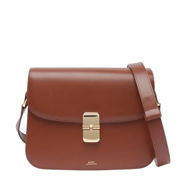 A.p.c. Grace Crossbody Bag - Brown