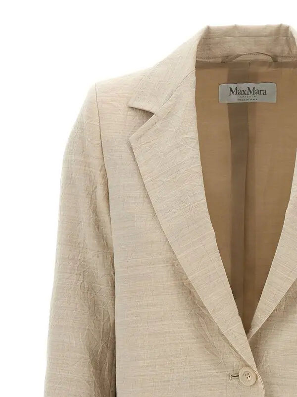 Max Mara Acacia Single-breasted Blazer