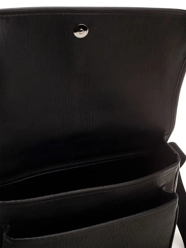 Saint Laurent Niki Messenger Bag In Textured Leather
