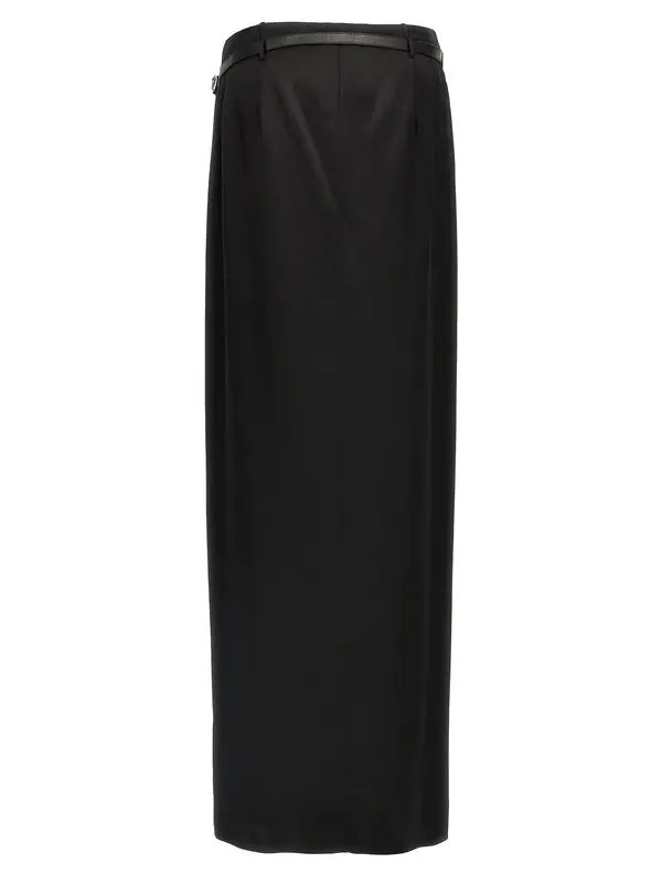 TOM FORD Wrap Skirt In Silk Satin