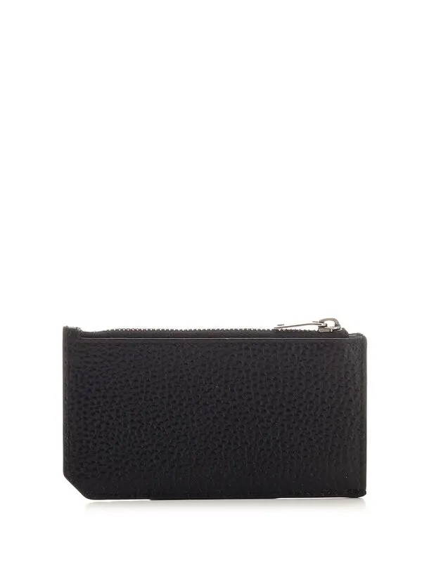 Saint Laurent Grained Leather Card Case
