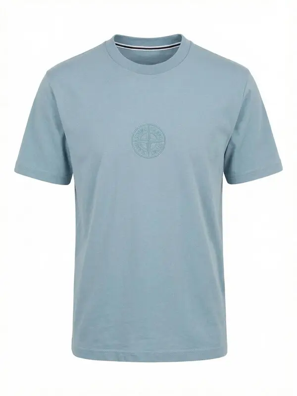 Stone Island Camo Compass` Print T-shirt
