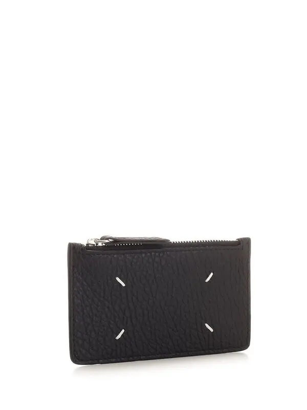 MAISON MARGIELA Four Stitches Card Holder - Black
