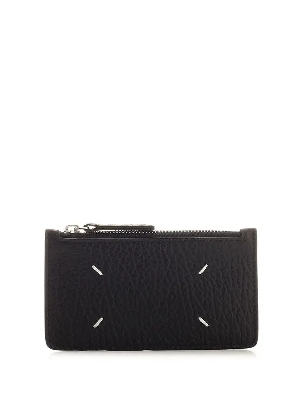 MAISON MARGIELA Four Stitches Card Holder - Black