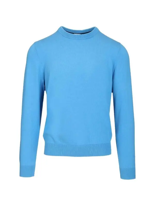 Paul Smith Organic Cotton Ribbed Crew Neck Sweater