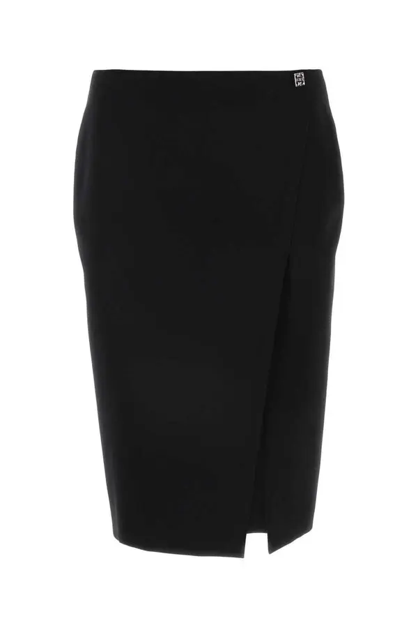 Givenchy Wool Skirt - Black