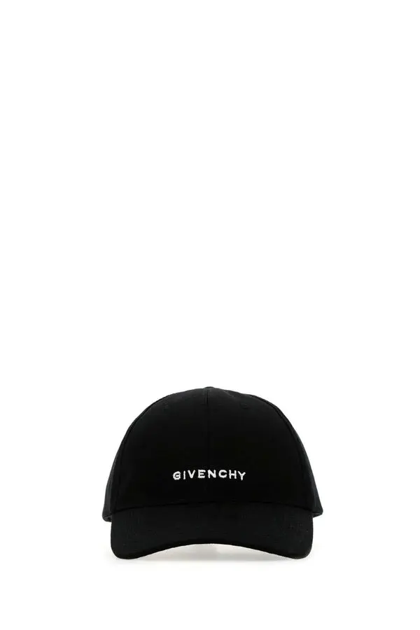 Givenchy Embroidered Cotton Baseball Cap - Black