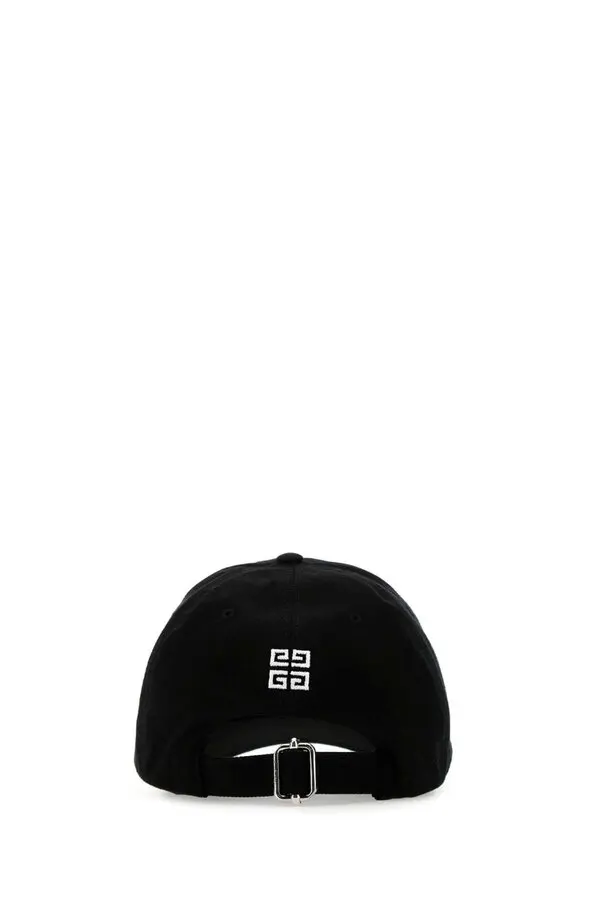 Givenchy Embroidered Cotton Baseball Cap - Black