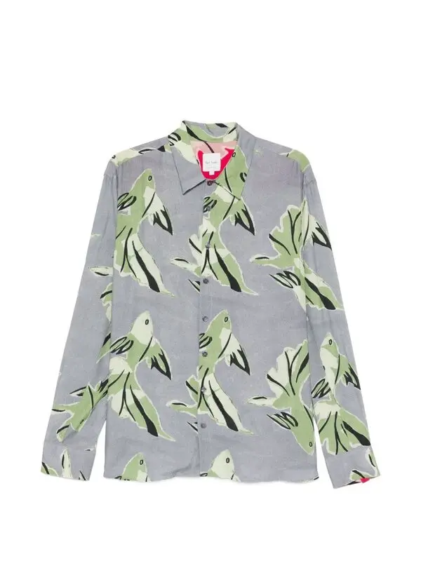 Paul Smith Viscose Shirt - Gray