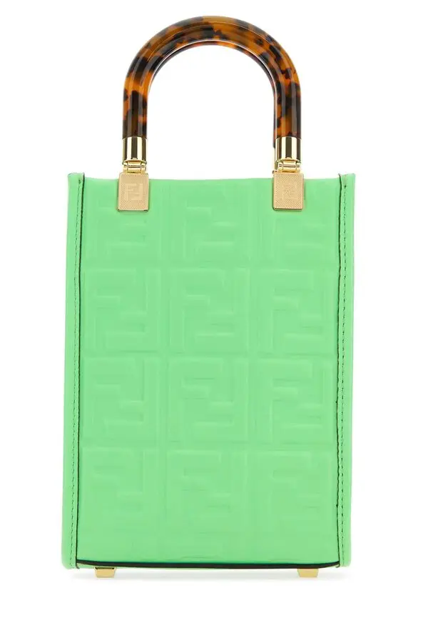 Fendi Leather Mini Sunshine Handbag