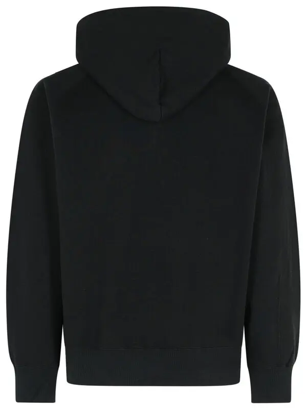 Sacai X Carhartt Wip Cotton Hoodie - Black