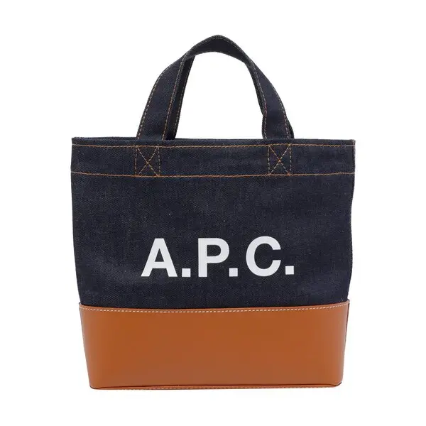 A.p.c. Mini Axel Tote Bag - Blue