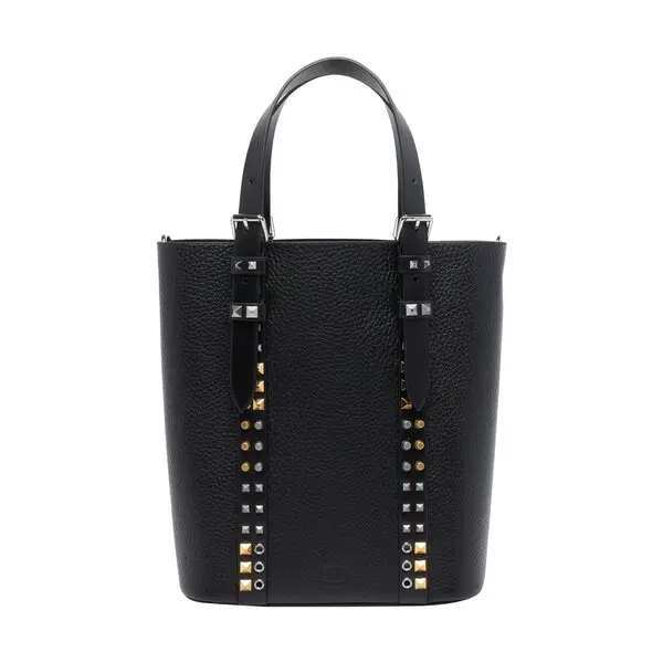 Valentino Garavani Small Rockstud Tote Bag - Black