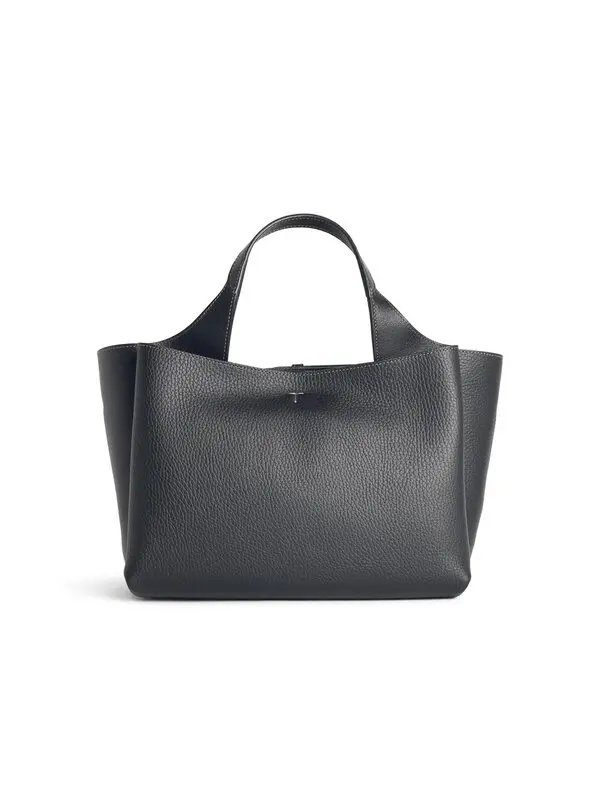 TOD'S Leather Tote Bag - Black
