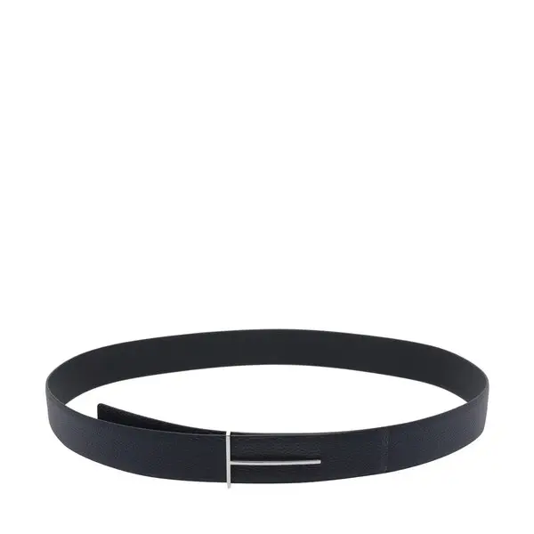 TOM FORD Reversible Slim T Belt - Blue