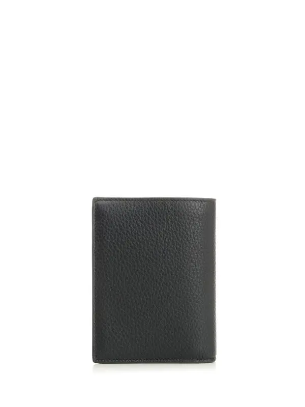 Saint Laurent Tiny Cassandre Card Holder - Blue