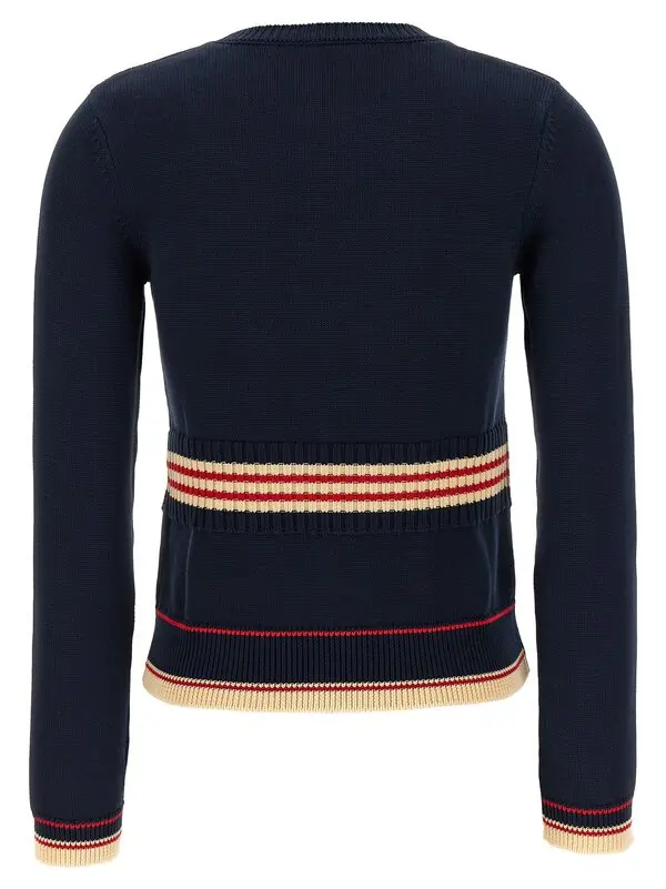 Valentino Garavani Chez Knitted Cotton Sweater