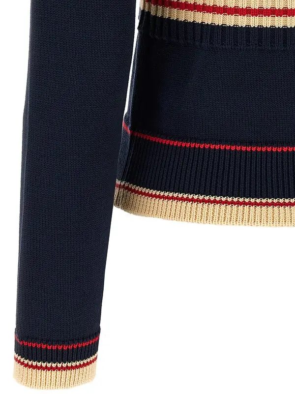 Valentino Garavani Chez Knitted Cotton Sweater