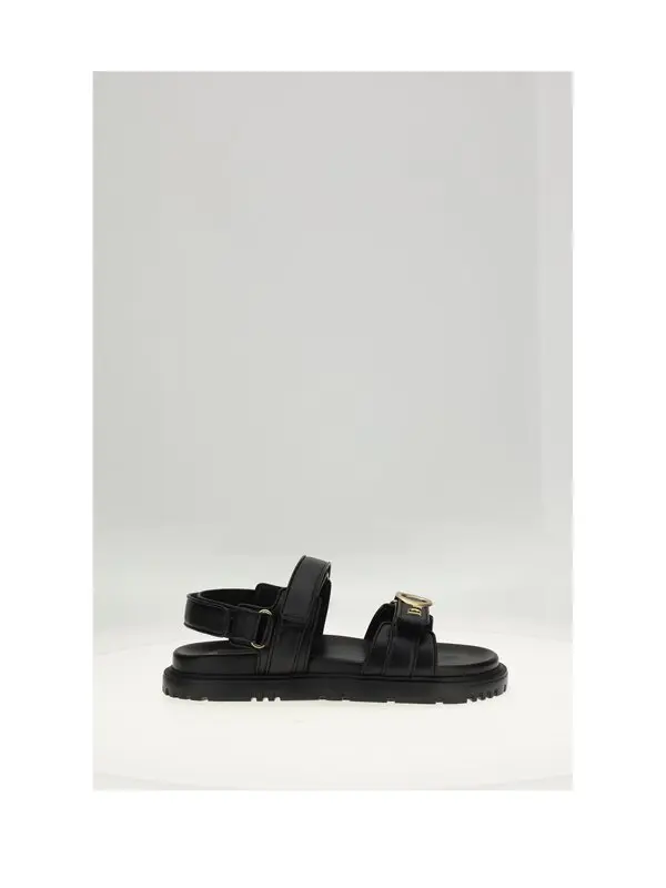 Dior Diorly Sandals - Black