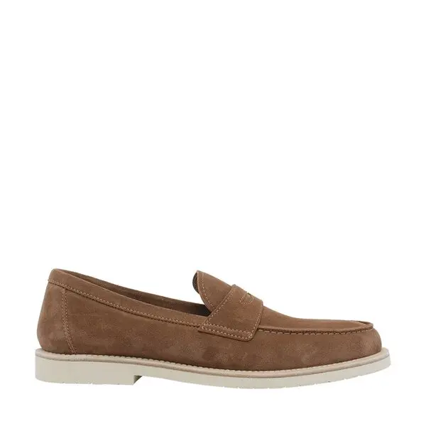 Brunello Cucinelli Suede Loafers - Brown