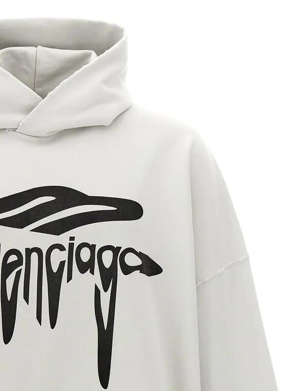 Balenciaga 3b Liquefied Hoodie