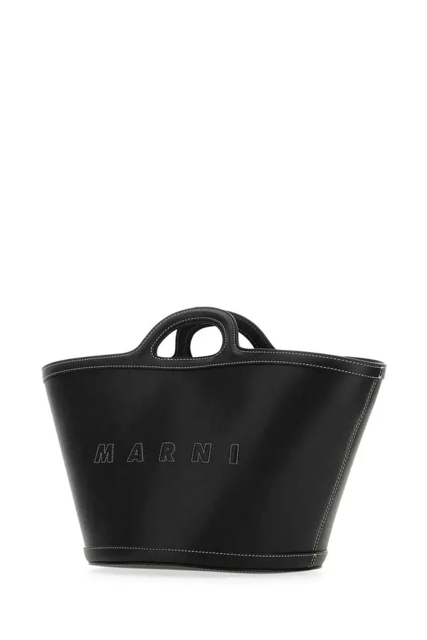 Marni Leather Tropicalia Handbag