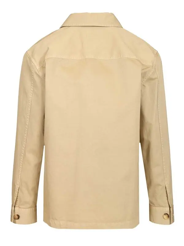 Saint Laurent Cassandre Overshirt - Cream