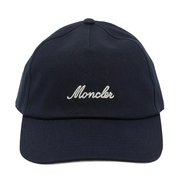 Moncler Embroidered Logo Baseball Cap - Blue