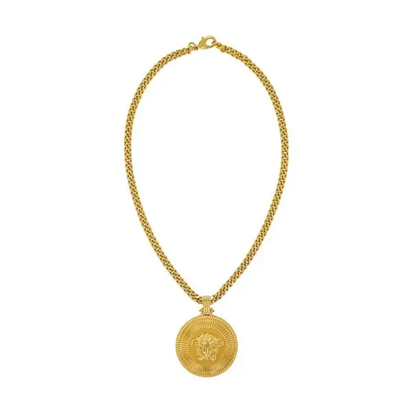 Versace Medusa Biggie Necklace - Gold