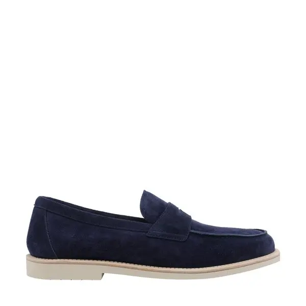 Brunello Cucinelli Suede Slip-on Loafers - Blue