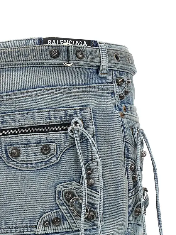 Balenciaga Cagole Mini Skirt