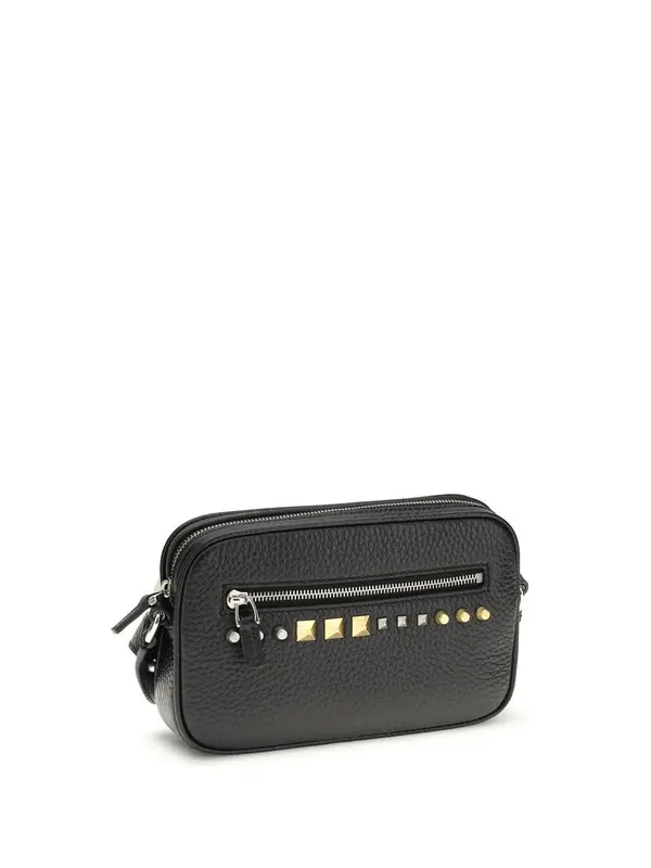Valentino Garavani Rockstud Mini Shoulder Bag - Black