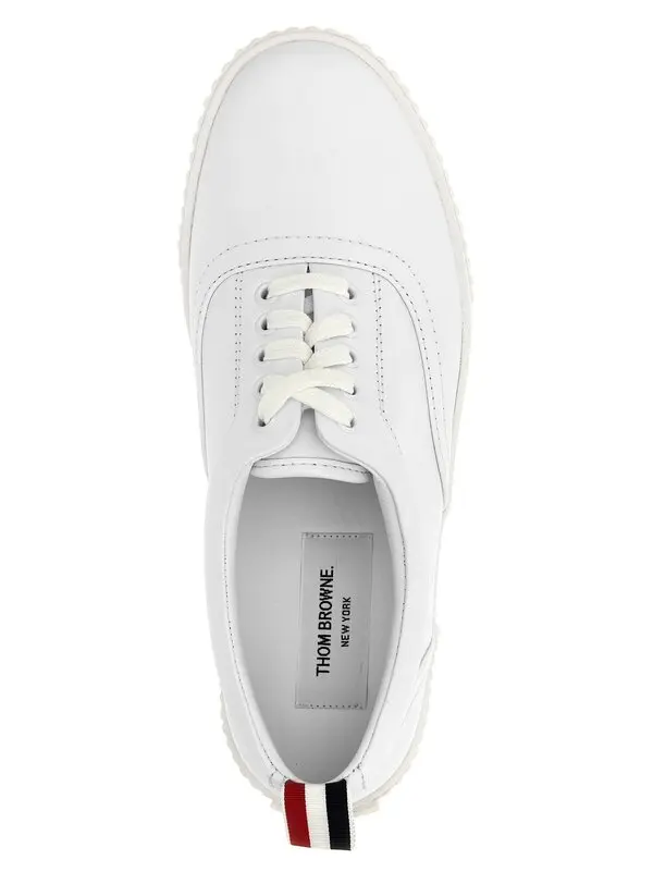 Thom Browne Heritage' Lace-up Leather Sneakers