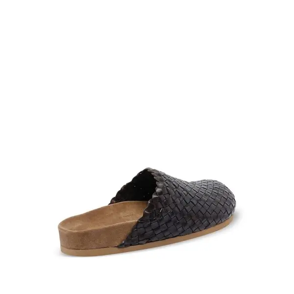 Dragon Diffusion Woven Leather Mules