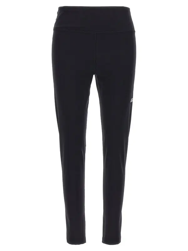 Balenciaga Reflective Logo Leggings - Black