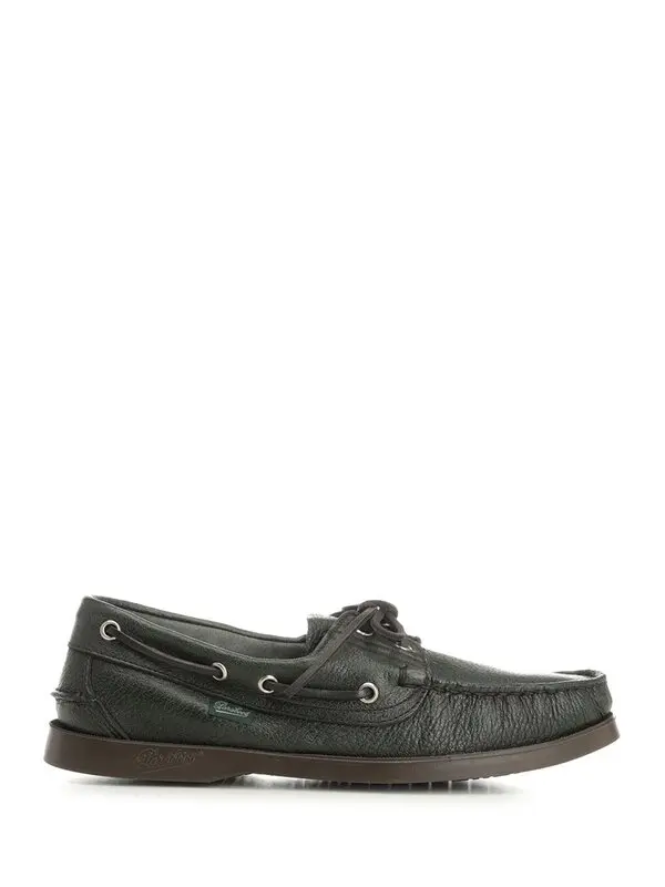 Paraboot Barth Boat Shoe - Green
