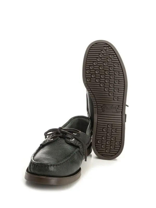 Paraboot Barth Boat Shoe - Green