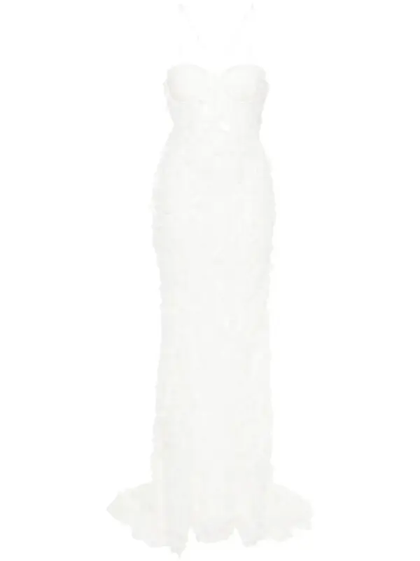 ROTATE BY BIRGER CHRISTENSEN Sleeveless Lace Midi Dress