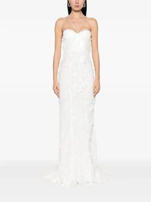 ROTATE BY BIRGER CHRISTENSEN Sleeveless Lace Midi Dress