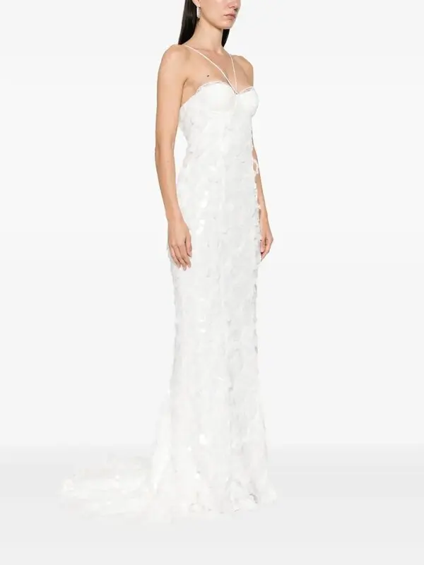 ROTATE BY BIRGER CHRISTENSEN Sleeveless Lace Midi Dress