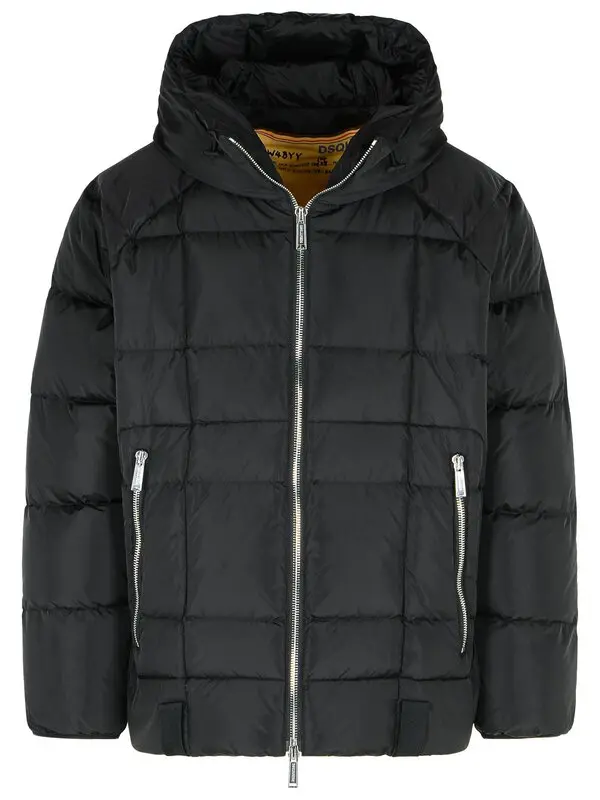 Dsquared2 Quilted Nylon Hooded Jacket