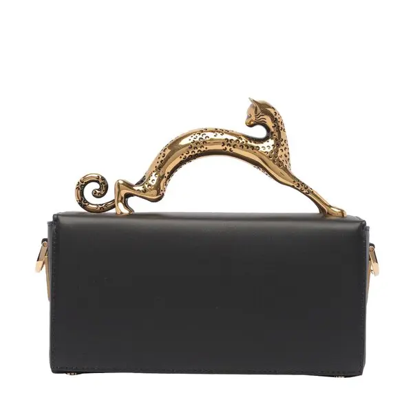 LANVIN Pencil Cat Crossbody Bag