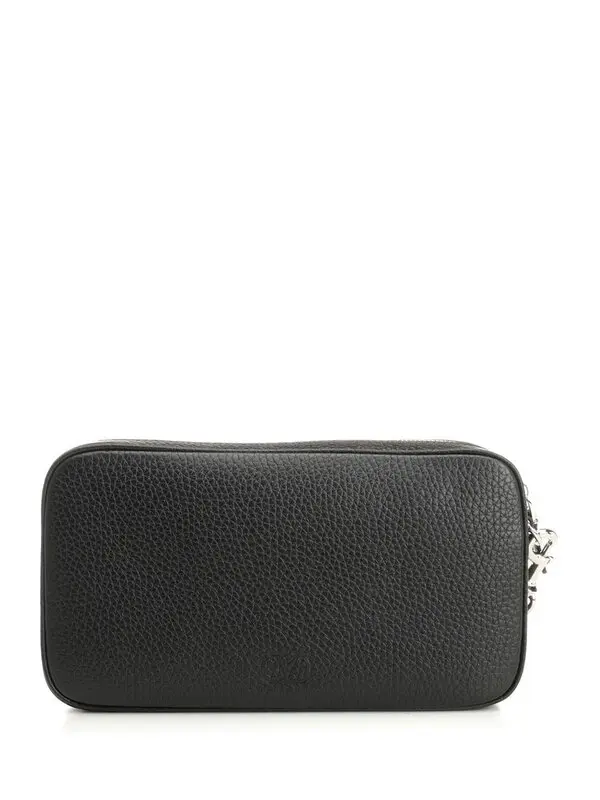 Valentino Garavani Leather Clutch Bag With Stud Embellishments
