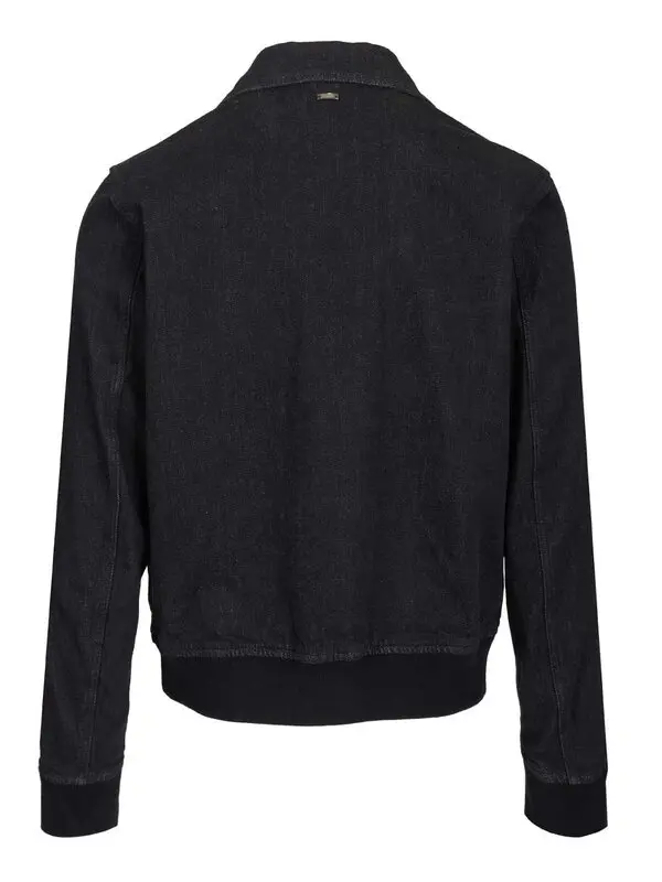 Herno Denim Bomber Jacket