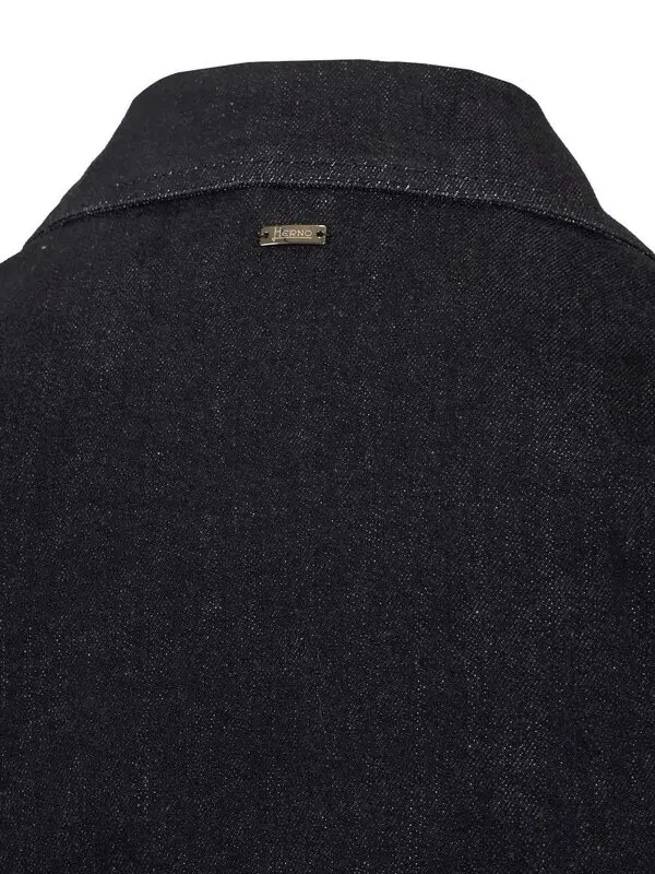 Herno Denim Bomber Jacket
