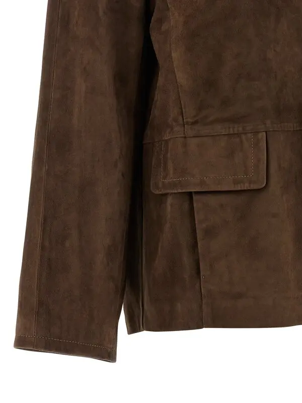 Max Mara Smmcharme Suede Jacket