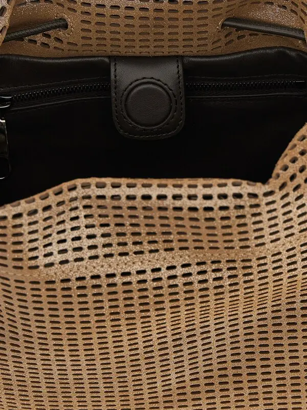 Brunello Cucinelli Small Bucket Mellow Handbag - Brown