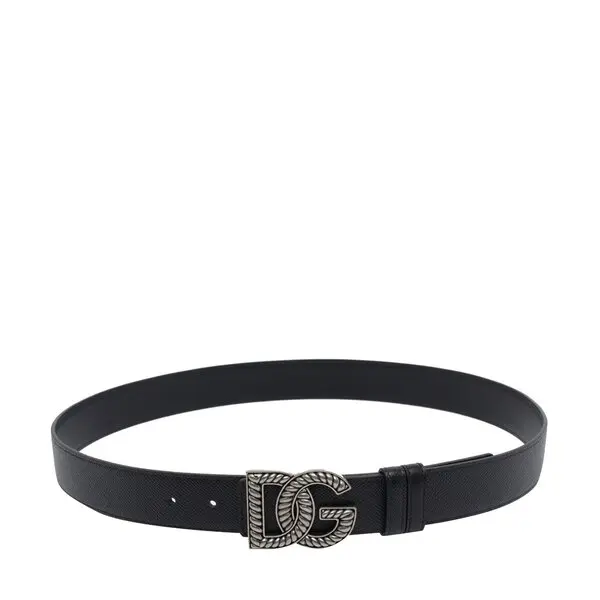 Dolce & Gabbana Crossed Dg Logo Belt